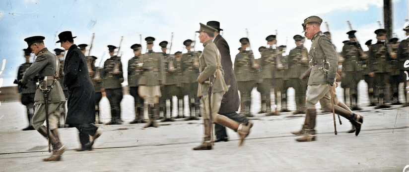 The Handover of Spike Island 1938 - Spike Island Cork